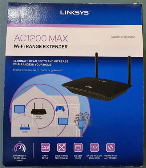 LINKSYS AC1200 MAX Wi Fi Range Extender 9 99 PicClick UK
