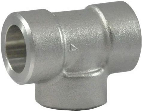 4 Inch Reducing Alloy Steel Socket Weld Equal Tee For Chemical