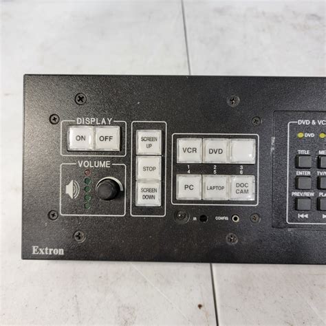 Extron 226 Control Panel With Aap Mlc 226 Ip And Sys Ebay