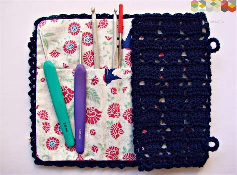 Tutorial Estuche Para Agujas De Crochet Hamoraima