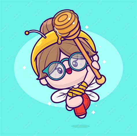Premium Vector Cute Bee Girl