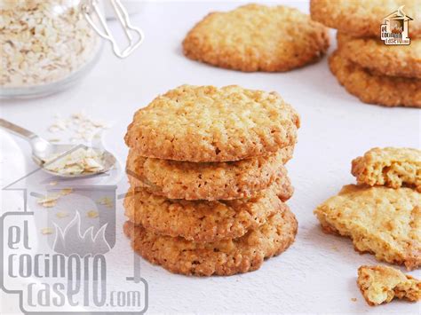 Galletas De Avena · El Cocinero Casero Postres