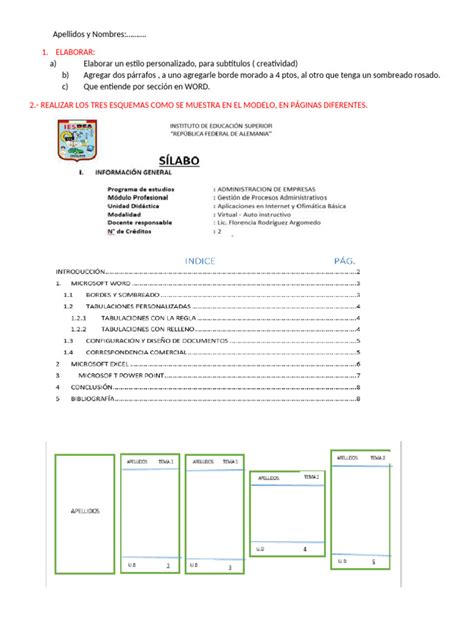 Práctica Calificada De C3 Word Pdf