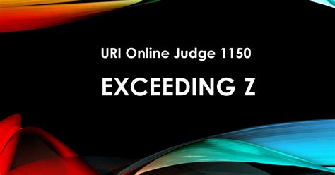 Uri Online Judge Solution