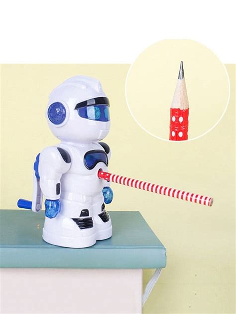 Space Robot Hand Cranked Pencil Sharpener Affiliate Hand Robot