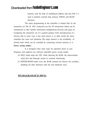 Micro Controller Based Power Theft Identification PDF
