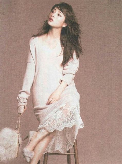 Satomi Ishihara 石原さとみ Long Sleeve Dress Fashion Dresses With Sleeves