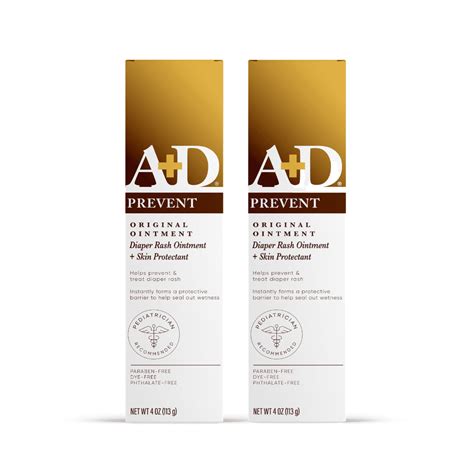 Ad Original Diaper Rash Ointment Skin Protectant With Vitamins A And D