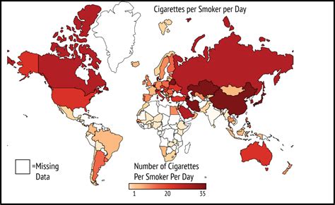 Cigarette Consumption Vivid Maps