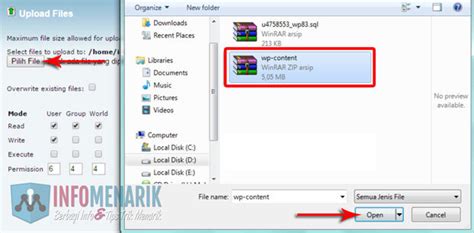 Cara Restore WordPress Dan Database Di CPanel Info Menarik