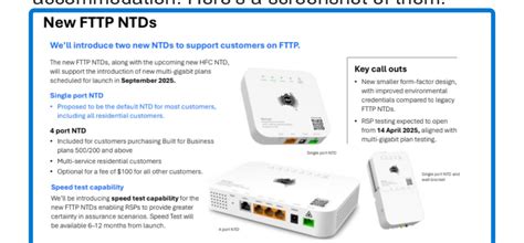 Leak Nbns New Ntd For 2 Gigabit Plans Revealed Ausdroid