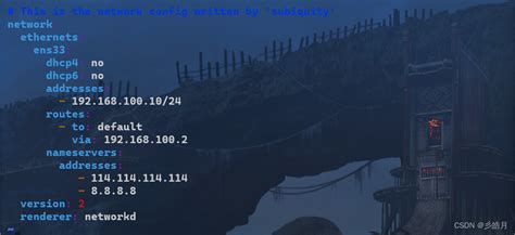 Ubuntu22 04服务器版本配置静态IP地址 灰信网软件开发博客聚合