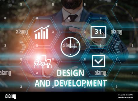 Word Writing Text Design And Development Business Photo Showcasing