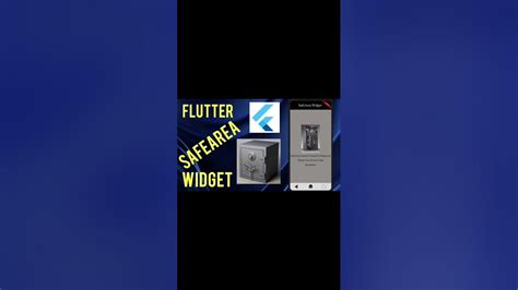 Flutter Safearea Widget For Full Video 📷 Link 🖇️ Is Given Above ☝️