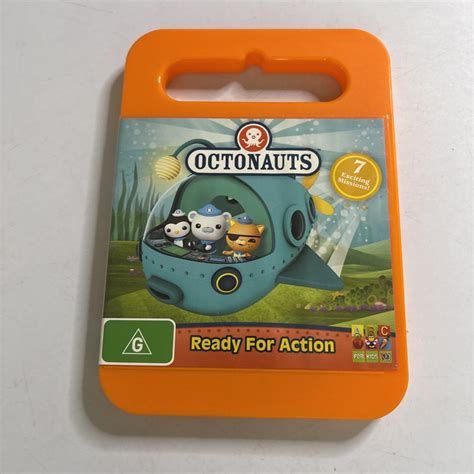 Octonauts Ready For Action Dvd 2011 Region 4 Retro Unit