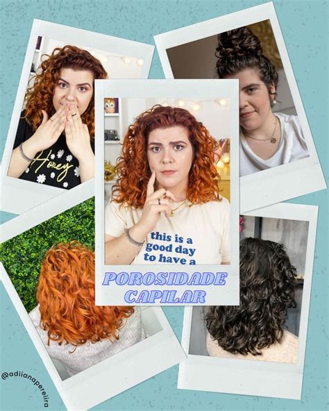 Checklist Para Descobrires A Tua Porosidade Capilar Porosidade Capilar Capilar Cabelo Ondulado
