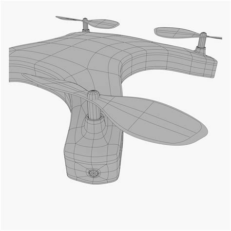 드론 쿼드 콥터 3d 모델 19 Blend 3ds Dae Fbx Obj Unknown Free3d
