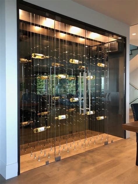 Design And Install Custom Glass Wine Cellars In Coquitlam