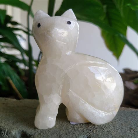 Gato Ônix Patuá Cristais