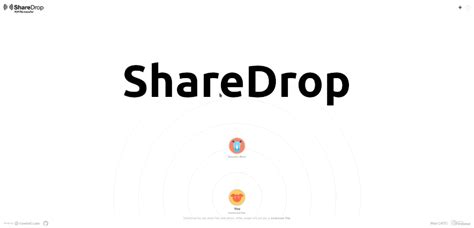 ShareDrop A Free AirDrop To Exchange Files From The Browser