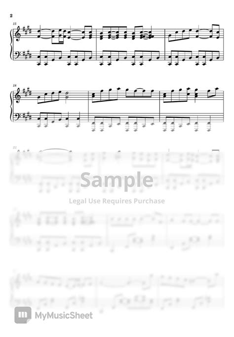 Eruption One Way Ticket แผน by Piano Go Life