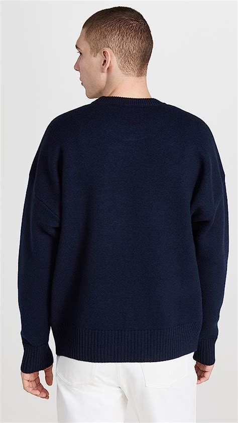 Ami Adc Crewneck Sweater Shopbop