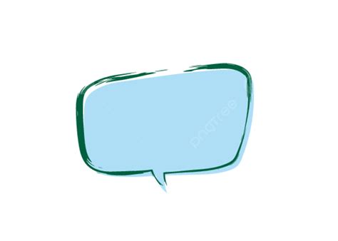 Freehand Vector Art PNG Freehand Cartoon Border Dialog Elements Hand
