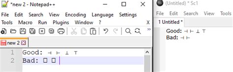 Unicode Symbol Display Issue · Issue 10679 · Notepad Plus Plus Notepad Plus Plus · Github