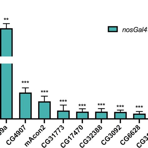 Qrt Pcr Validation Of Differentially Expressed Genes In Testes Selected