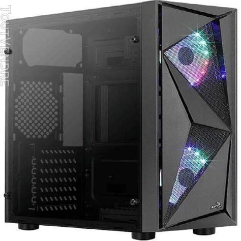 Aerocool Boitier Moyen Tour Atx Aerocool Glider Cosmo G Rgb En France Clasf Informatique