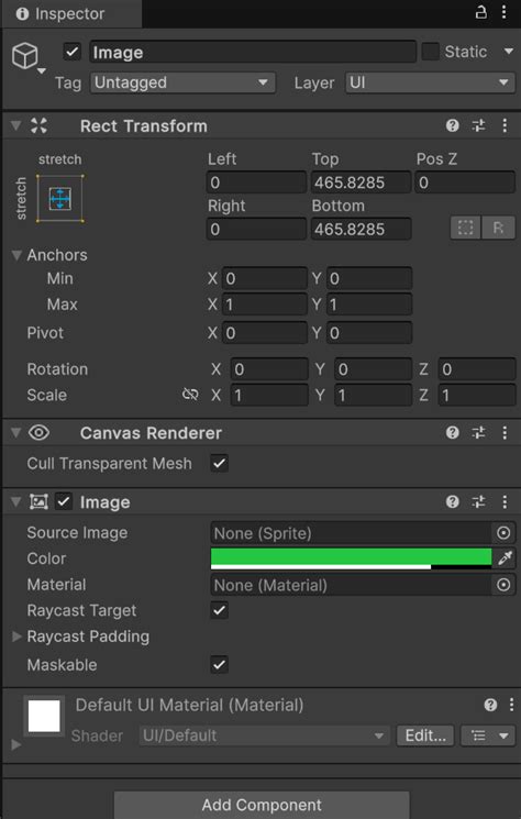 Unity Image Scales Improperly On Canvas Stack Overflow