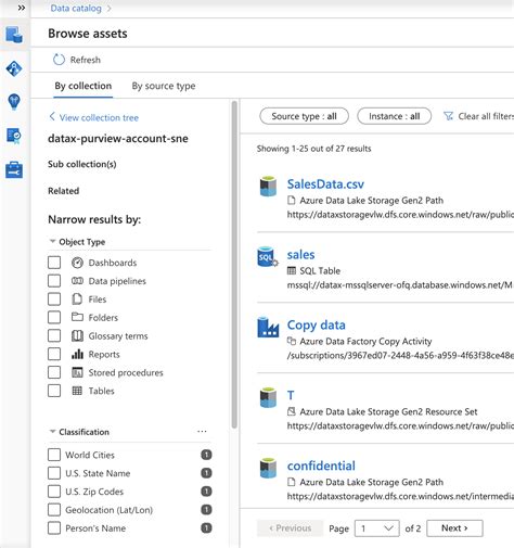 Classifications Not Applied On Asset Or Column Level Though They Appear
