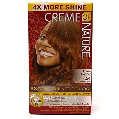 Creme Of Nature Nourishing Permanent Hair Color 6 4 Bronze Copper