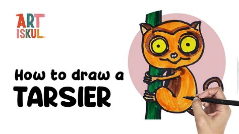 Philippine Tarsier Drawing