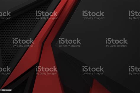 블랙 레드 어두운 추상적인 그래픽 모양 배경 3d 그림 종이 접기 종이 패턴입니다 0명에 대한 스톡 사진 및 기타 이미지 0