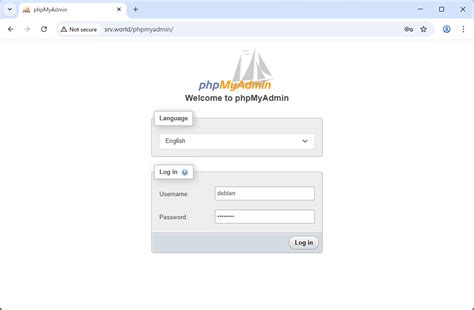 Debian 13 Trixie Mariadb Install Phpmyadmin Server World