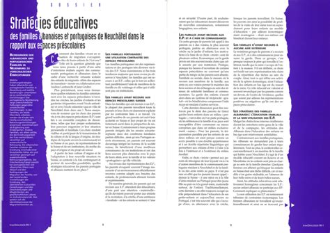 PDF Stratégies éducatives des familles albanaises et portugaises de