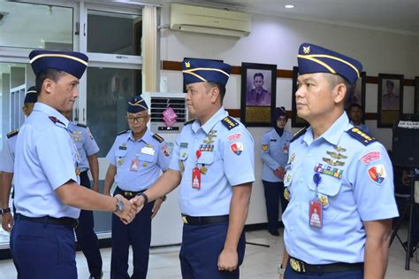 Danlanud Iswahjudi Pimpin Upacara Kenaikan Pangkat 1 April 2024