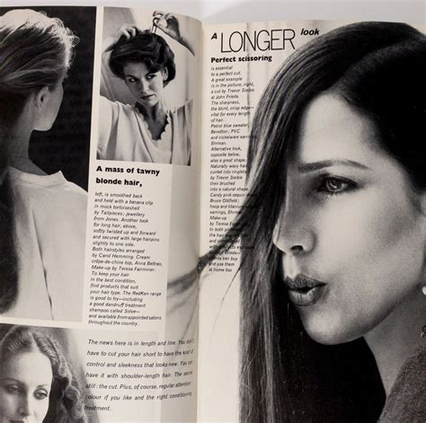 Andie Macdowell Carrie Nygren Angela Robinson Beauty In Vogue Magazine