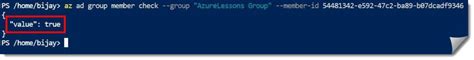 Az Ad Group Member Check Azure Lessons