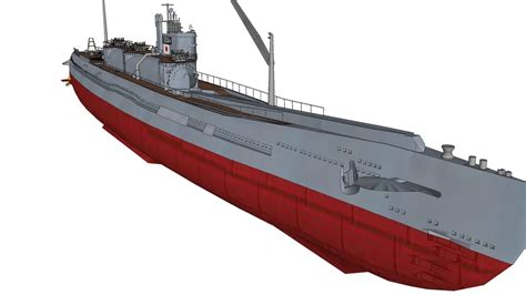 I 400 Class Submarien 3d Warehouse