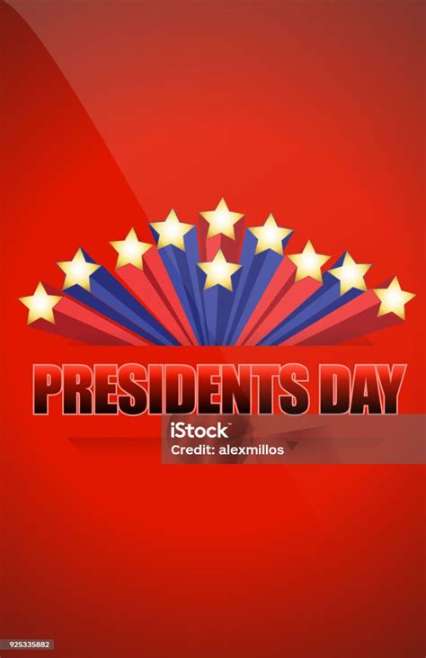 파란색 배경 위에 대통령 일 기호 일러스트 레이 션 디자인 세일에 대한 스톡 벡터 아트 및 기타 이미지 세일 애국심 2월 Istock