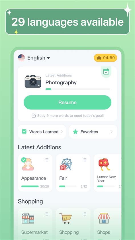 iPhone için HelloWords Learn Languages Fun İndir