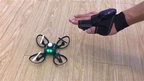 Gyro Drone Rc Quadcopter Glove Sensor Control Youtube