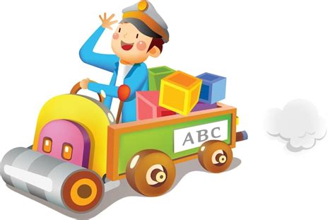 Premium Vector Cartoon Characters The Train Cartoon
