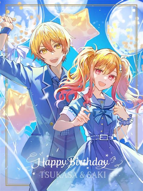 Tenma Tsukasa And Tenma Saki Project Sekai Drawn By Poppoman Danbooru