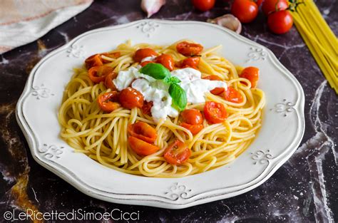Pasta Stracciatella E Pomodorini Facile Da Preparare E Saporita Le Ricette Di Simo E Cicci