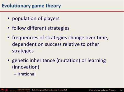 evolutionary game theory