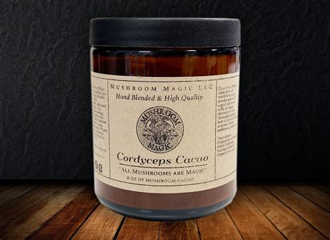 Cordyceps Cacao Blend Mushroom Magic 8oz Cultureshrooms