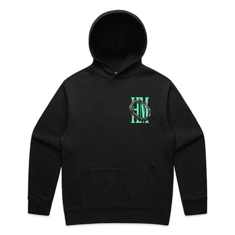 Hybrid Minds Cosmos Hooded Top Black Databeats